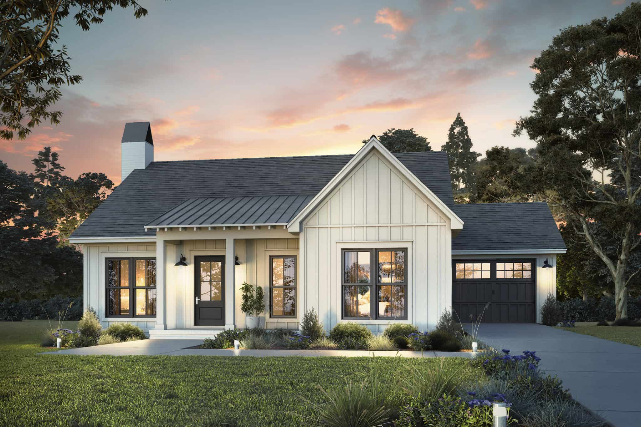 Country House Plan - 2 Bedrms, 2 Baths - 1400 Sq Ft - #142-1543