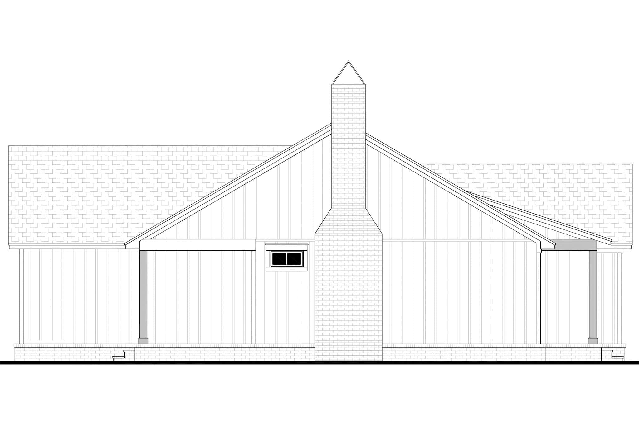 Country House Plan - 2 Bedrms, 2 Baths - 1400 Sq Ft - #142-1543